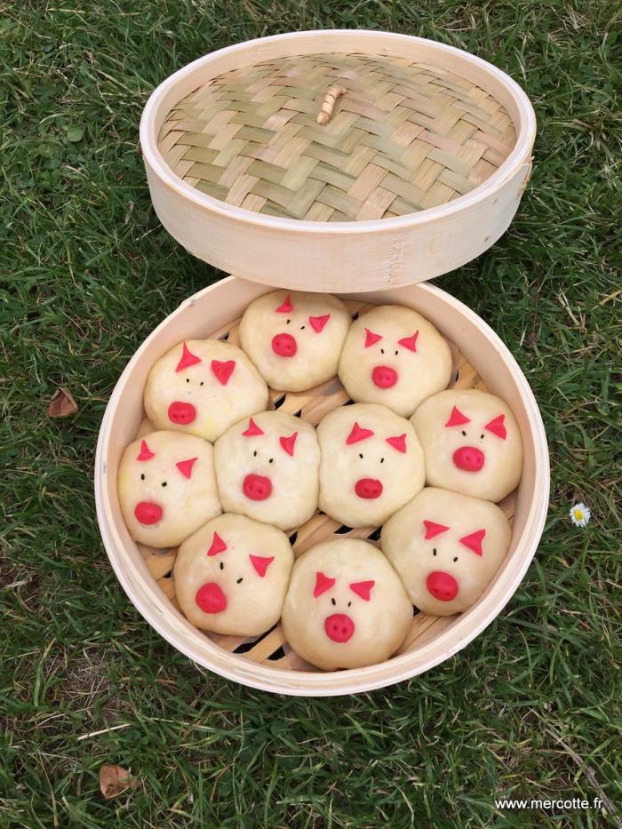 Les Dim sum Pigs ou plutôt des Brioches Vapeur, Le Meilleur Pâtissier ...