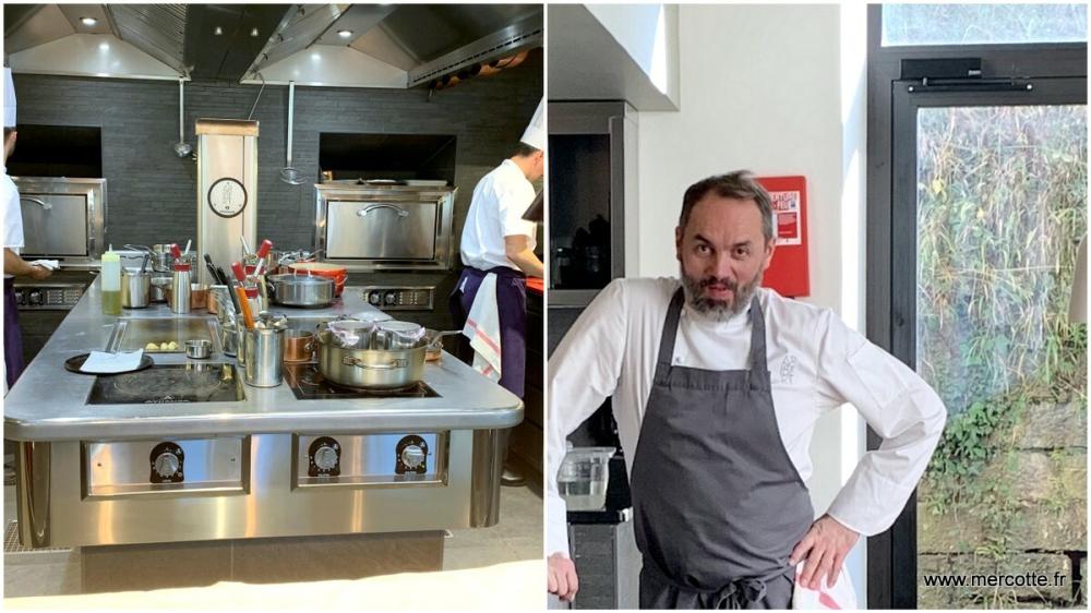 Christophe Aribert 2 étoiles Michelin dans sa nouvelle maison à Uriage ...